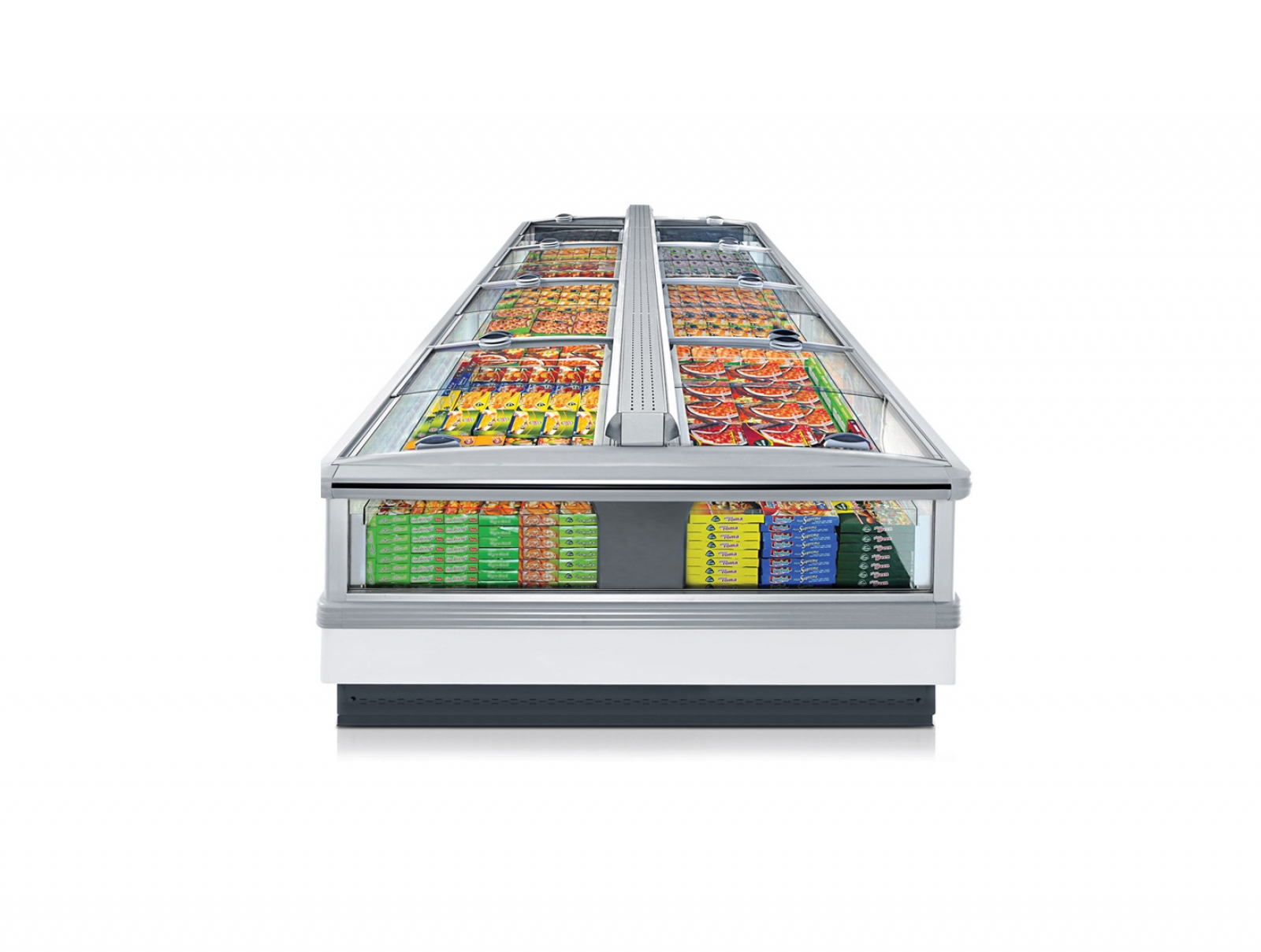 Platin-freezer with glass doors - מילוא קירור בע"מ